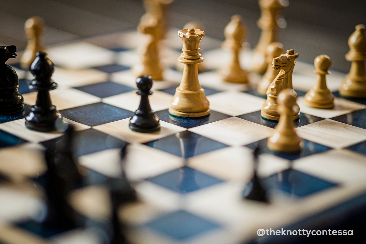 Custom Grandmaster Reversible Chess / Checkers Board – The Knotty Contessa